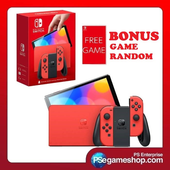 Jual Nintendo Switch Console Oled Model Mario Red Edition Batch 2 Di