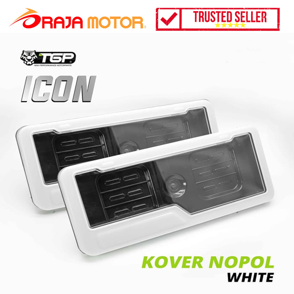 Promo Tgp Cover Plat Nomor Besar Icon Set Depan Dan Belakang Tempat ...