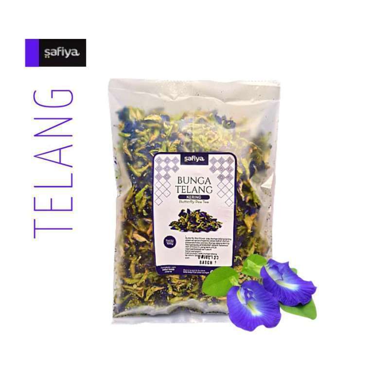Promo Bunga Telang 10 Gr Teh Bunga Telang | Butterfly Pea Tea Original ...