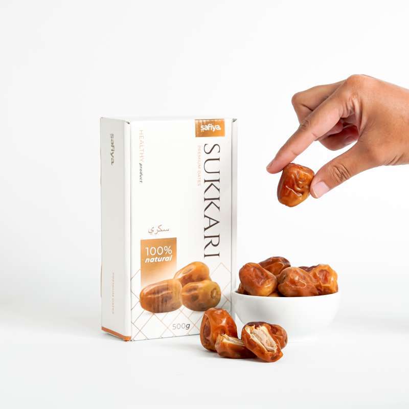 Promo Kurma Sukari 500 Gram King Dates Sukkari Safiya Food Diskon 51% ...