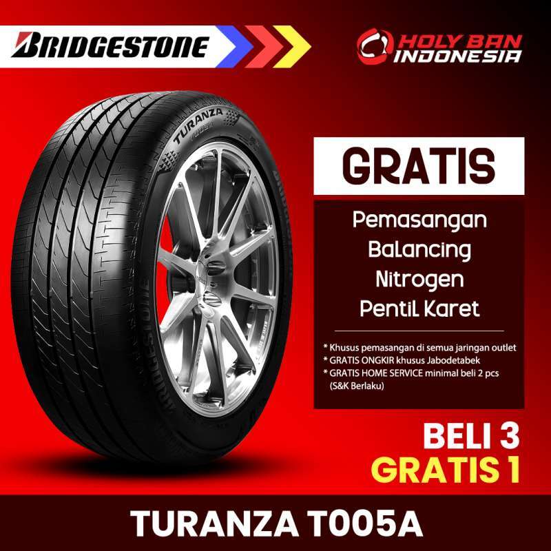 Jual Bridgestone 205/60 R17 Turanza T005 - [tahun 2022] - Cabang Pondok Indah Di Seller Holy Ban ...