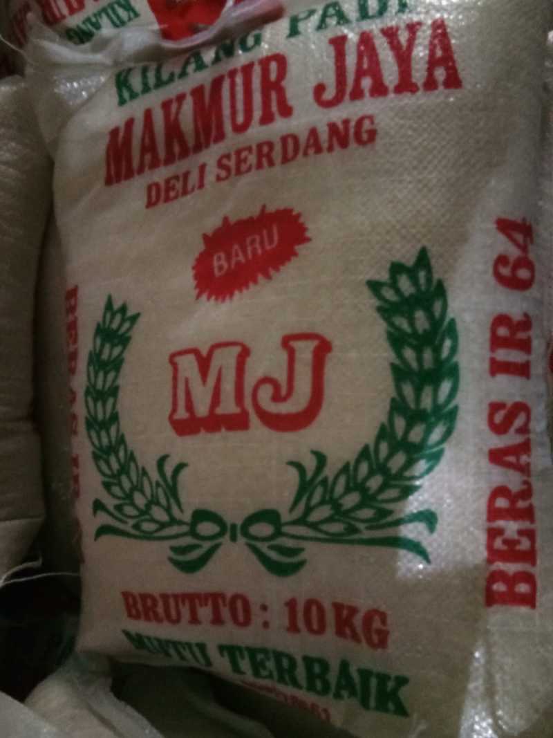 Jual beras cap Makmur Jaya / MJ 10 kg di Seller CV. KILAU PERMATA ...