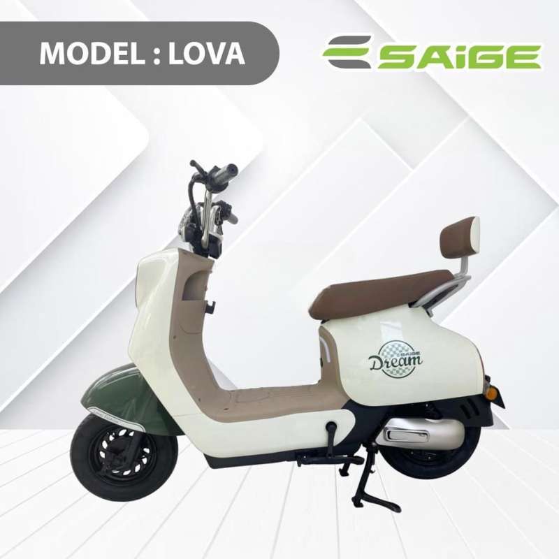 Jual Sepeda Listrik E-bike Saige Lova Speed 45km/power 600w - White Di ...