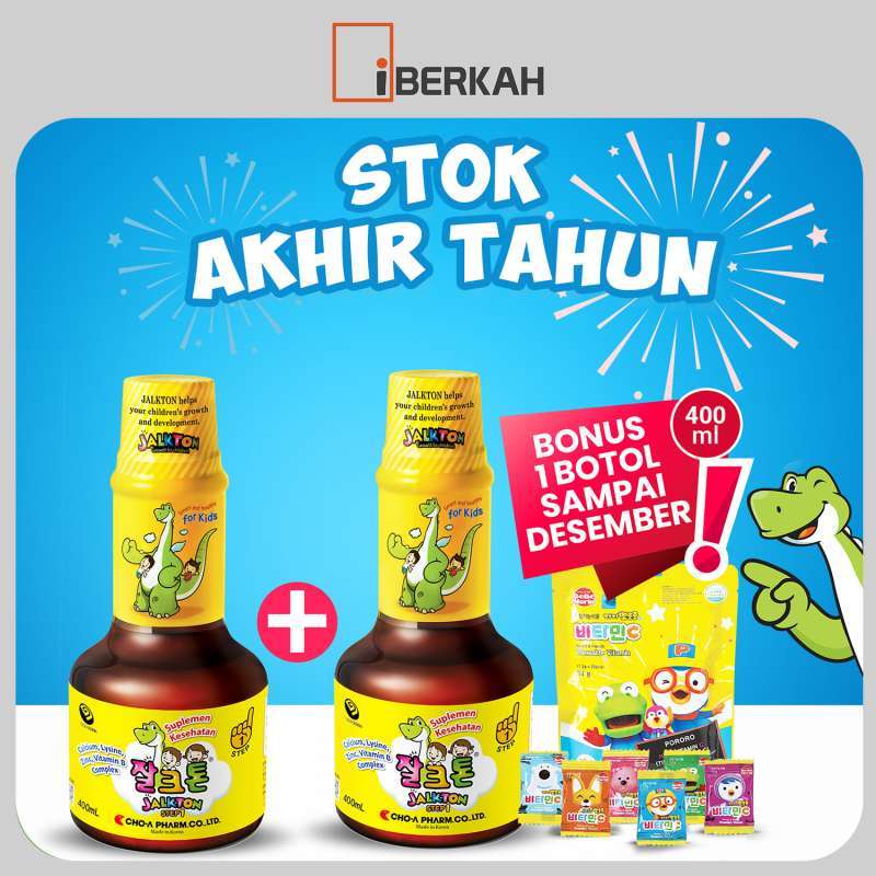 Jual Jalkton - Multivitamin Sirup Anak Rasa Strawberry Untuk Usia 1-7 ...