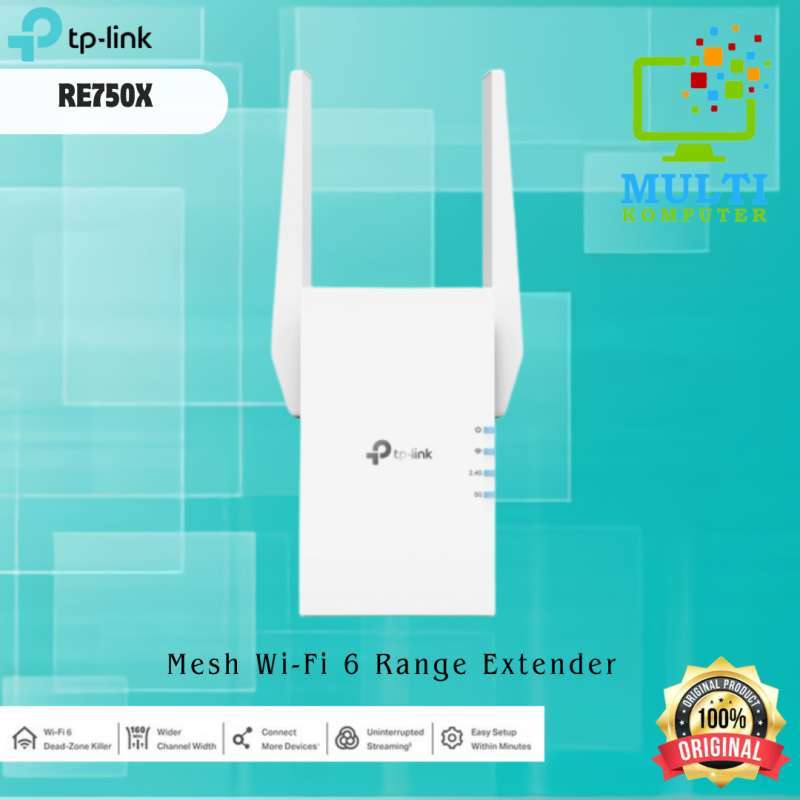 Jual Tp-Link RE705X - AX3000 Mesh Wi-Fi 6 Range Extender RE 705X di ...