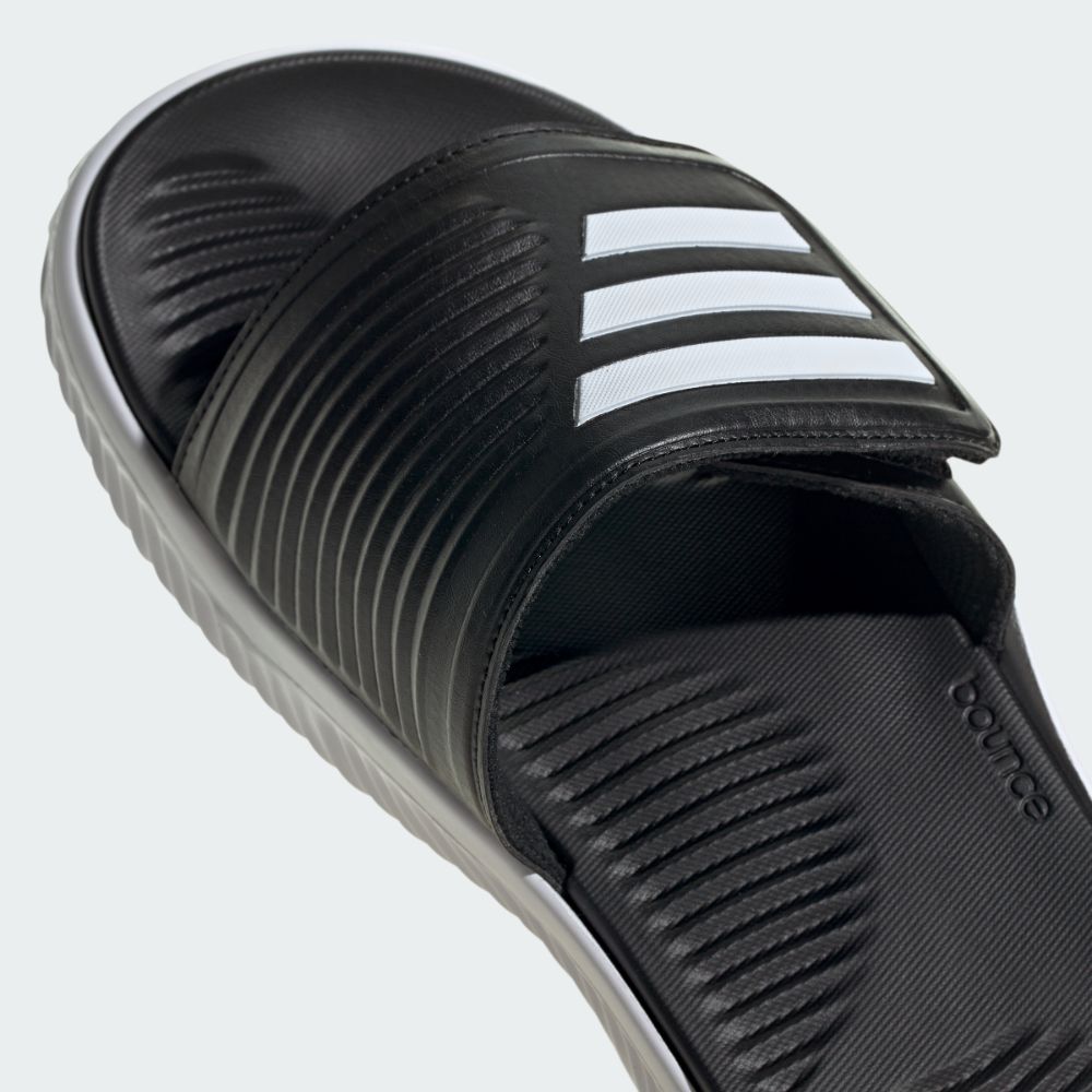 Promo Adidas Men Slides Alphabounce Sandal Pria [gy9415] - 9 Core Black ...