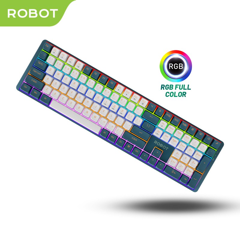 Promo Robot Workmate I Mechanical Pluggable Red Switch Gaming Keyboard ...