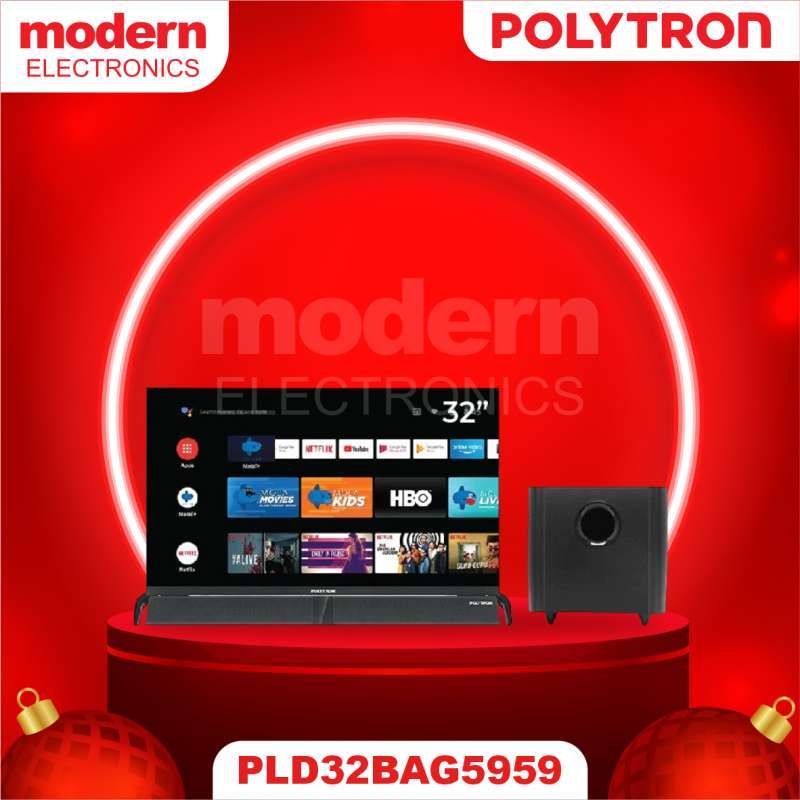 Jual Polytron Pld-32bag5959 Soundbar + Led Tv 32 Inch Full Hd Android Di Seller Modern ...