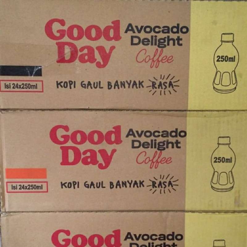 Promo Good Day Avocado Delight Coffee Botol Pet - 250 Ml (kemasan ...