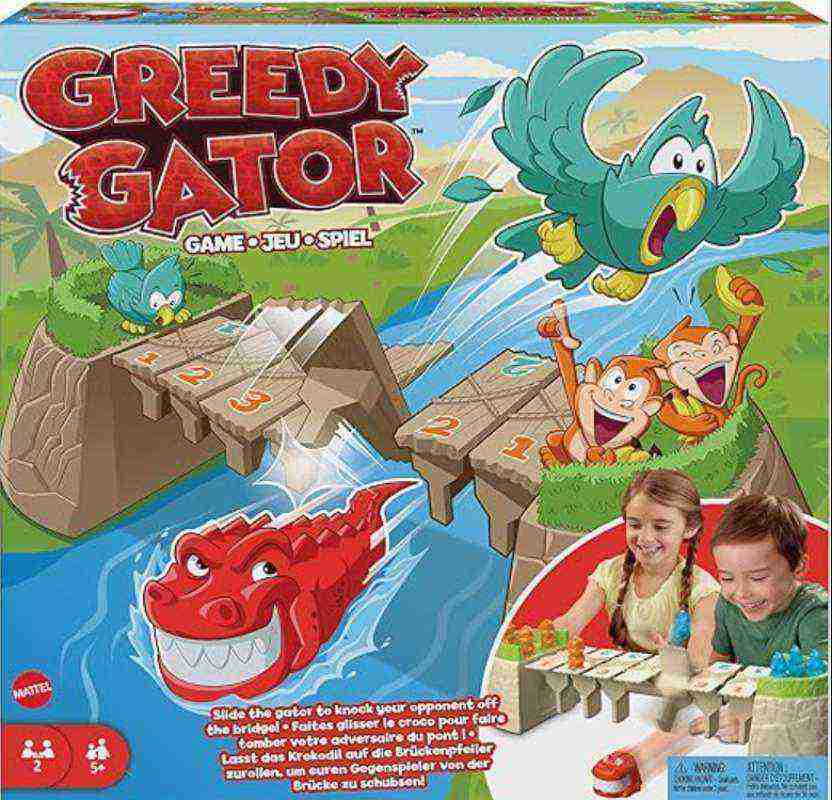 Promo Mattel Games, Greedy Gator Kids Game Hrc09 Diskon 20% Di Seller ...