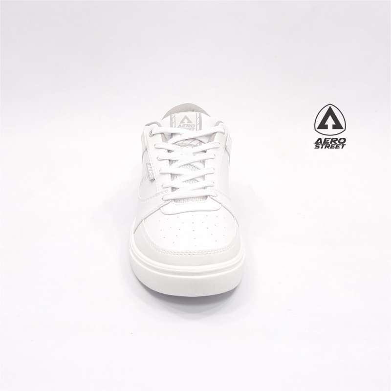 Promo Aerostreet 36-45 Hoops Low Putih Abu Muda Putih - Sepatu Sneakers ...