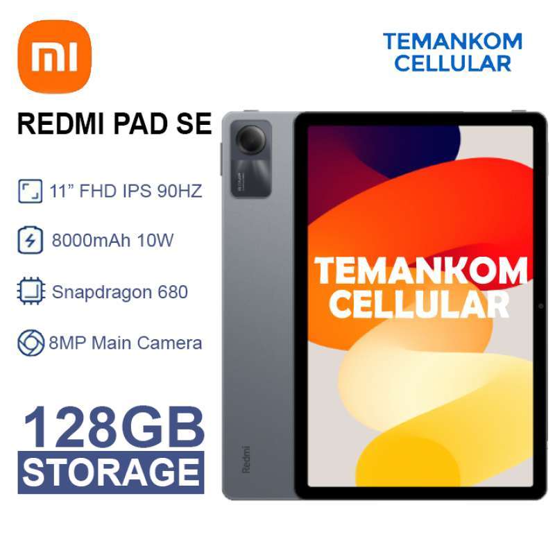Jual Tab Xiaomi Murah Redmi Pad SE Redmipad SE 4/128 4gb 128gb Wifi ...