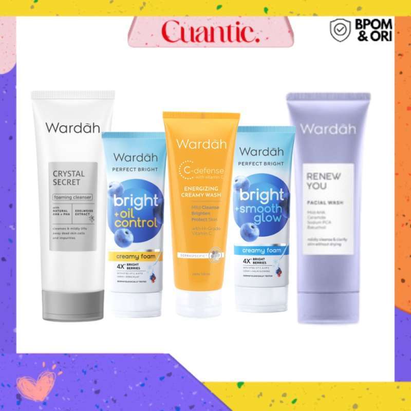 Jual WARDAH C DEFENSE ENERGIZING CREAMY WASH 60ml | CRYSTAL SECRET ...