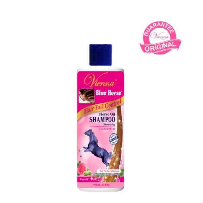 Jual Vienna Blue Horse Shampoo - Anti Hairfall - Anti Dandruf - Silky ...