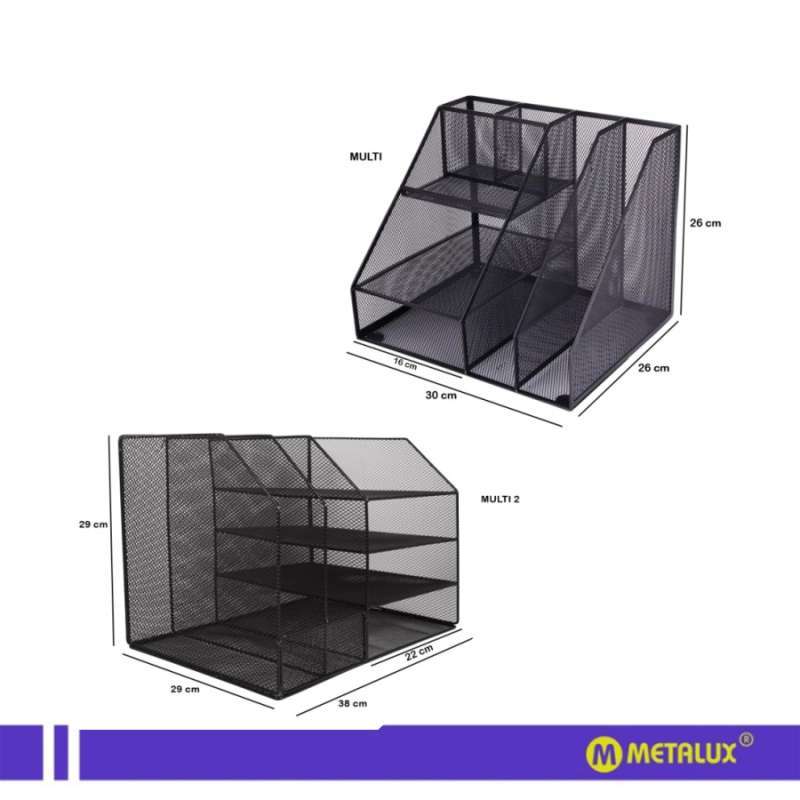 Promo Metalux File Rack L - Rak Dokumen Layer | Document Rack - 2 Layer ...