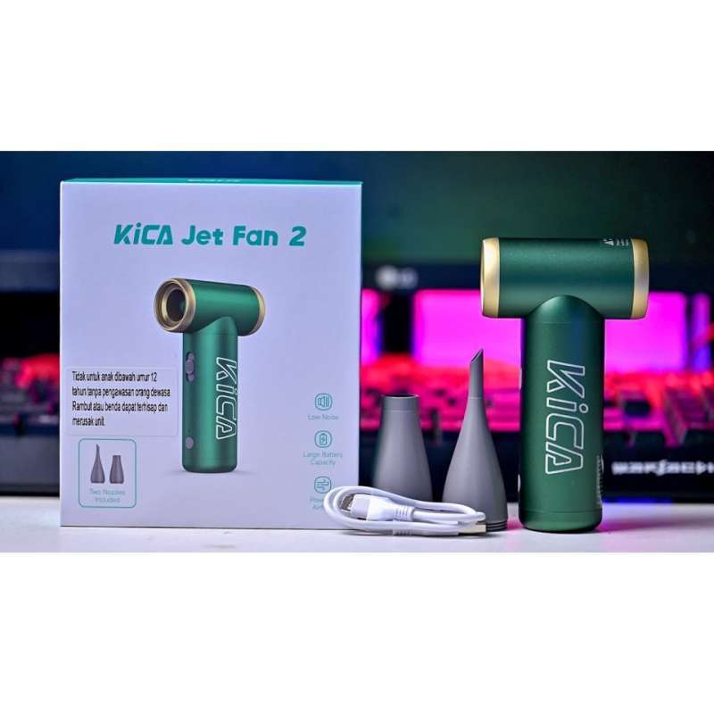 Promo KiCa Jet Fan Gen 2 Multifunction Fan Mini Portable JetFan II ...