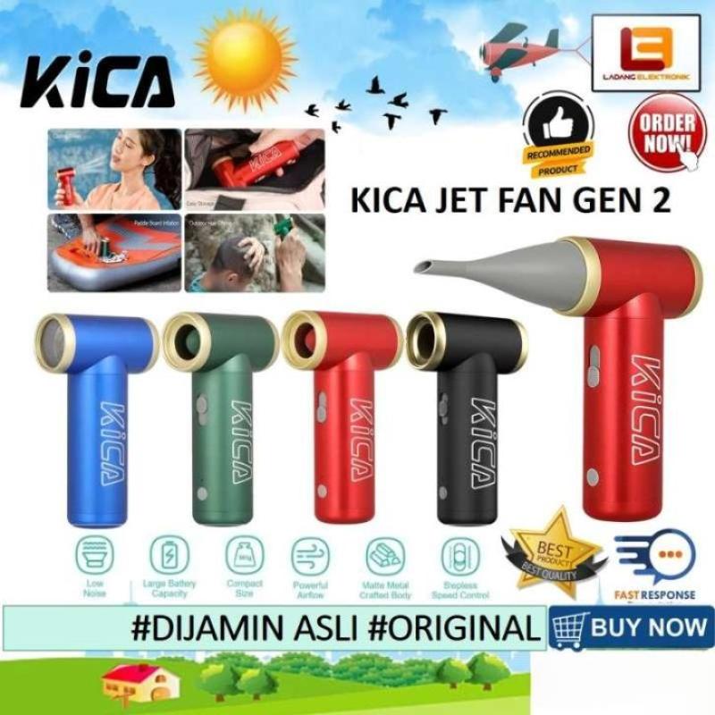 Promo Kica Jet Fan Gen 2 Multifunction Fan Mini Portable Jetfan Ii Original - Hijau Diskon 7% Di ...