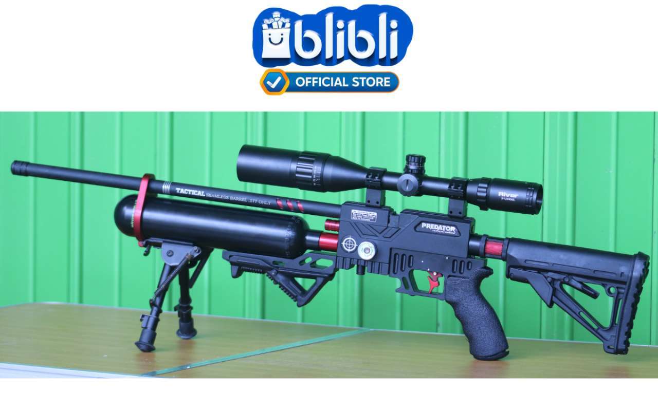 Promo Senapan Pcp Predator 500cc + Teleskop 3-9x40 Diskon 3% Di Seller ...