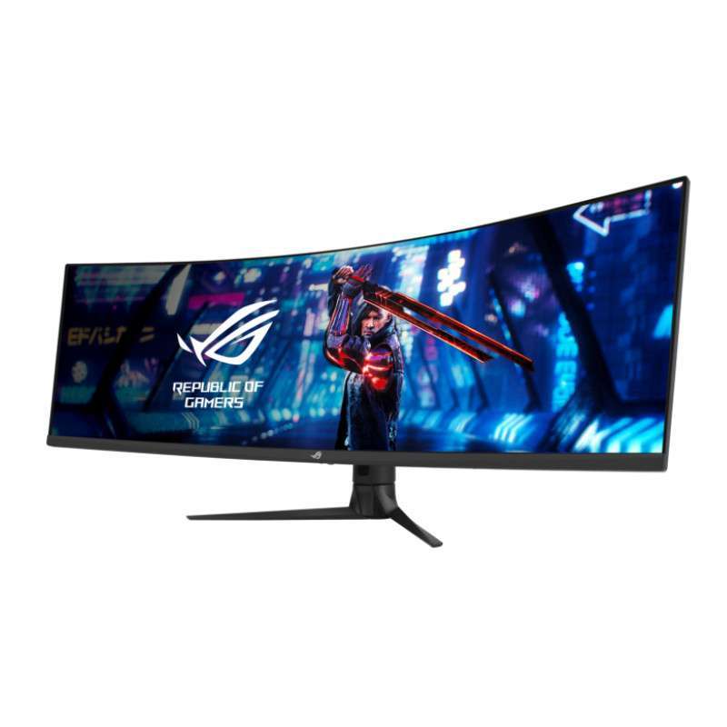 Promo Monitor Asus Rog Strix Xg49wcr Gaming Monitor [49 Double Qhd ...