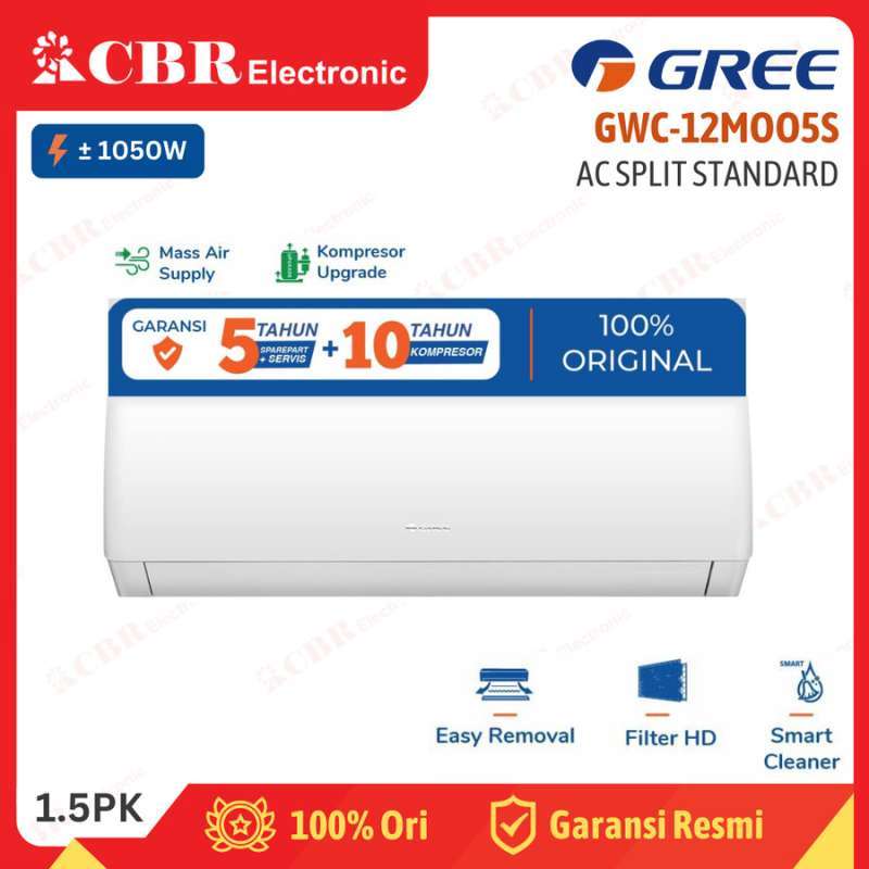 Jual Ac Split Gree Standard 1.5pk Gwc-12moo5s (r-32) Di Seller Cbr ...
