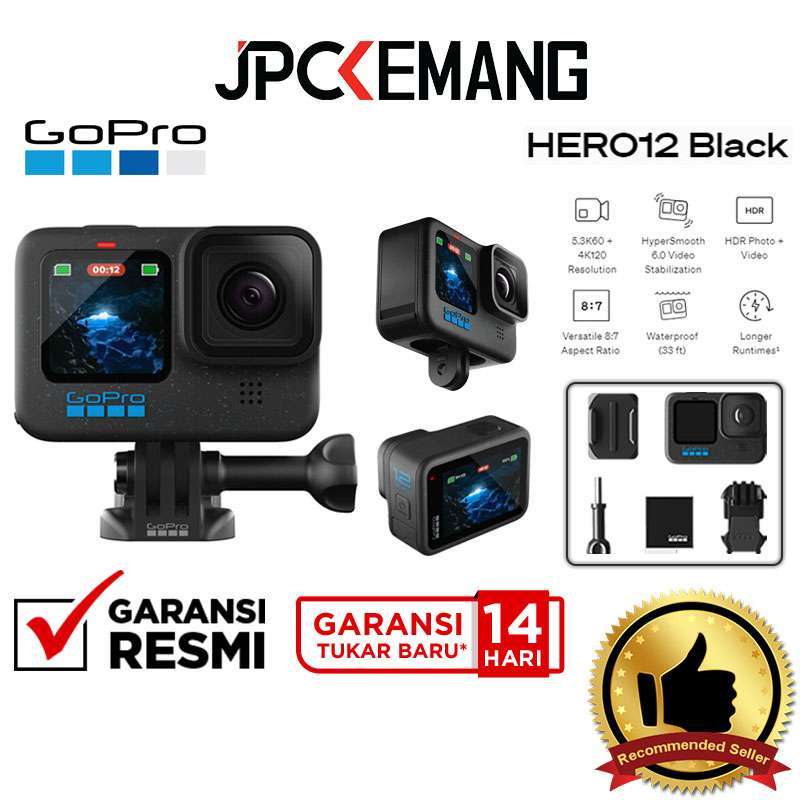 Promo Jpc Kemang Gopro Hero 12 Black Action Camera Go Pro Hero12 Action ...