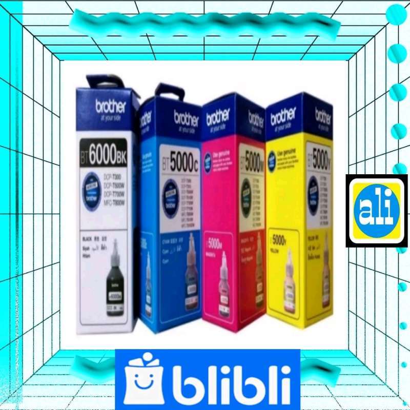 Jual Tinta Brother Bt6000 & Bt5000 For=hl-t4000dw / Dcp-t220/t300 / Dcp-t310/t420w / Dcp-t500w ...
