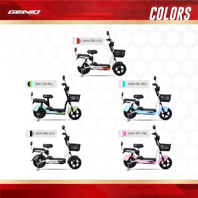 Promo Sepeda Listrik Genio Orby 2.0 36v/12ah Selis Mopit Garansi Resmi ...