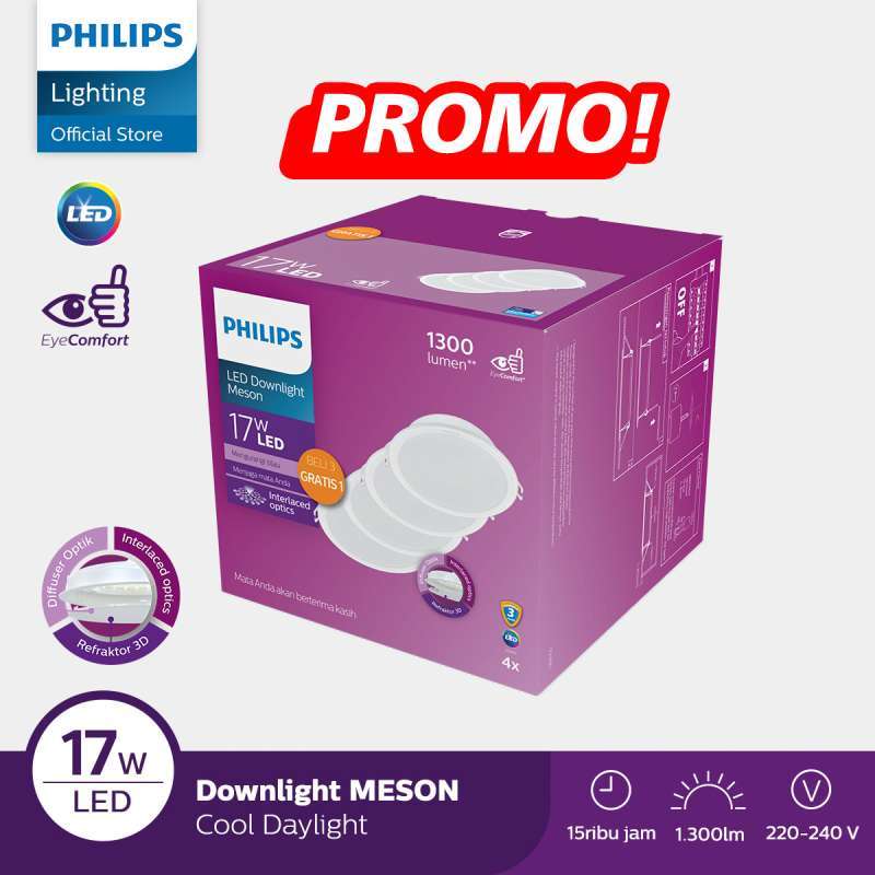 Jual Meson Philip 17 Watt 💯 Harga Murah & Kualitas Terbaik April 2026