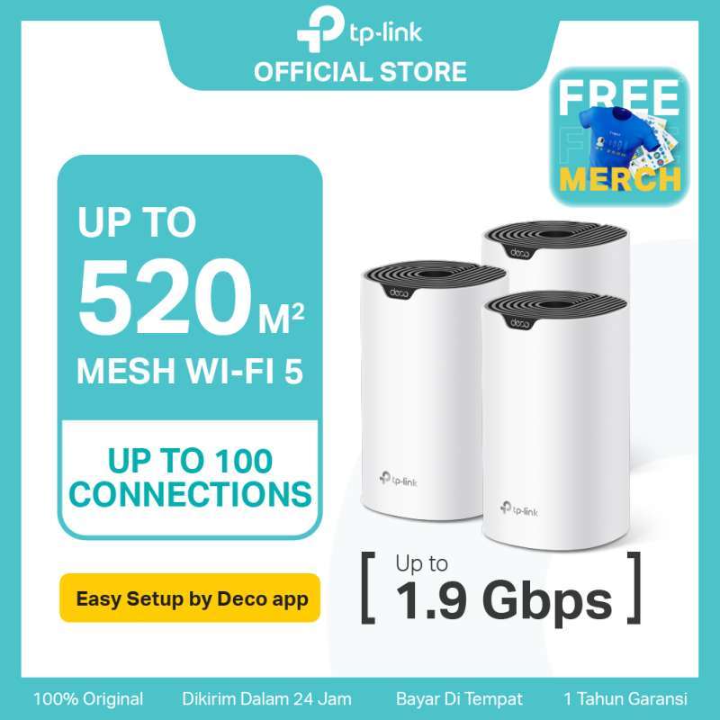 Promo Tp-link Deco S7 Wifi 6 Router Mesh Wifi Tp Link Deco S7 Mesh Deco ...