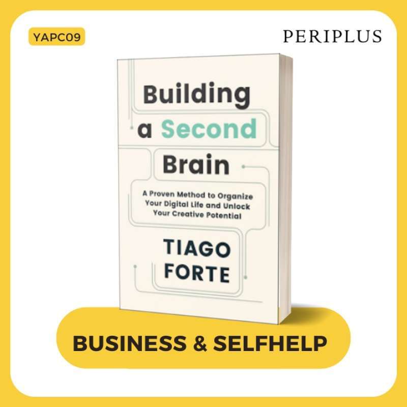 Jual Building A Second Brain - 9781800812215 di Seller Periplus ...