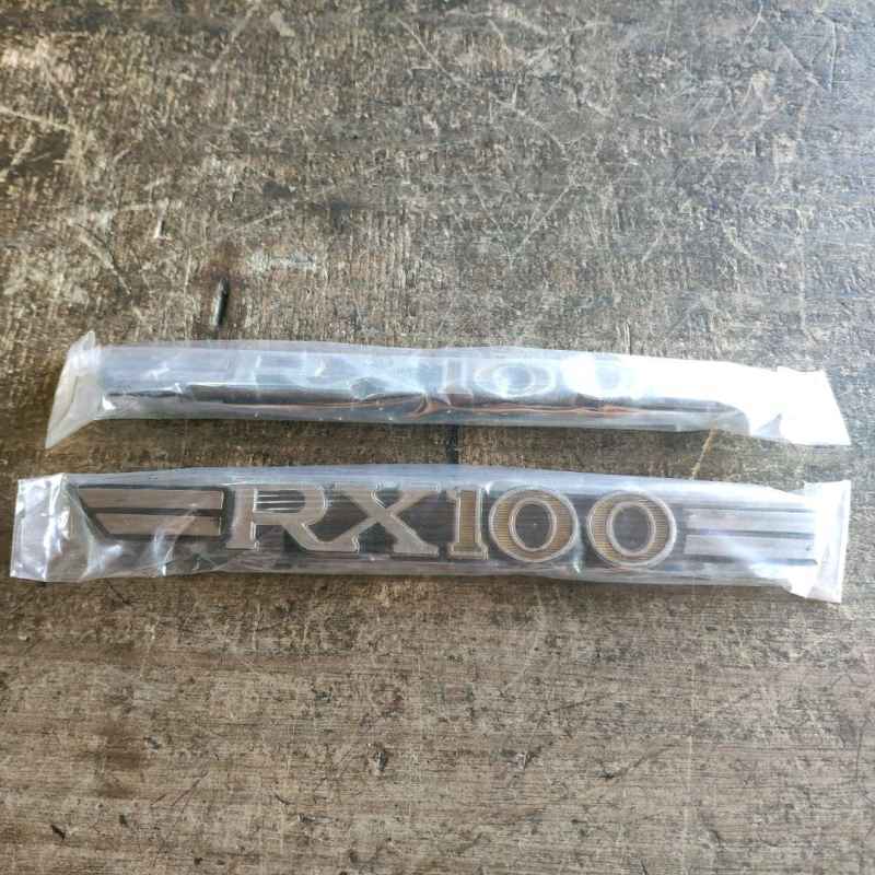 Jual Simbol Emblem Tutup Accu Yamaha RX100 Original Yamaha Japan di ...