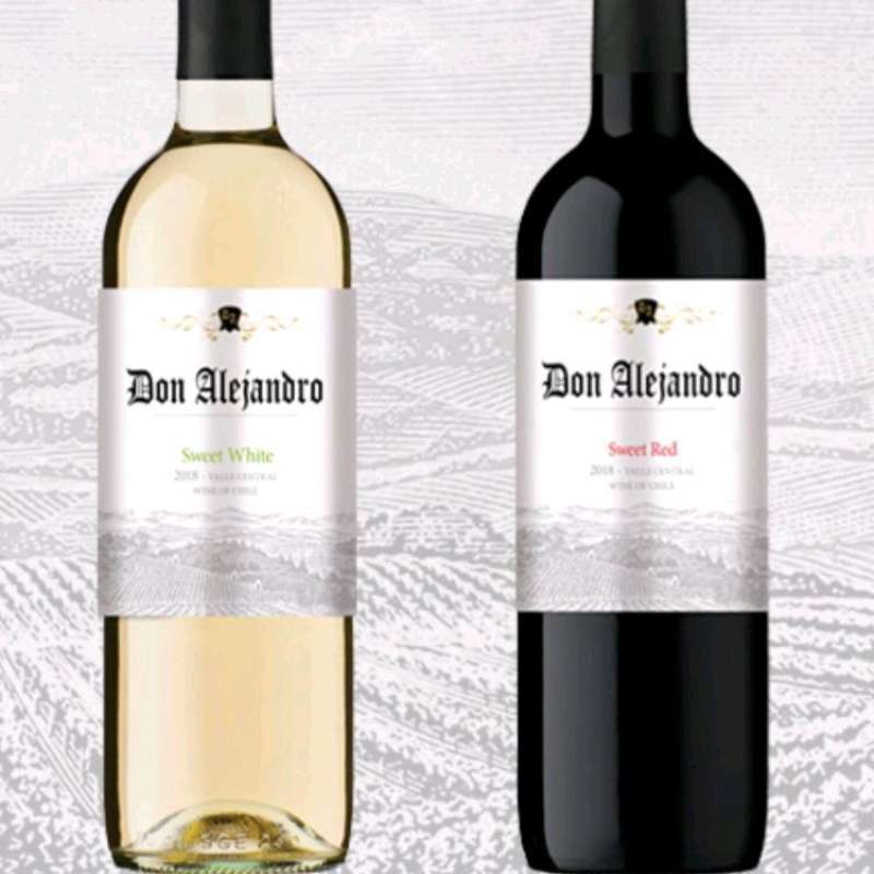 Jual Don Alejandro Sweet Red Wine 750ml Don Alejandro Chile Wine Sweet ...