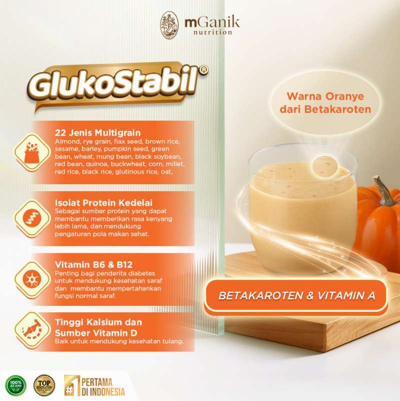 Promo Mganik Superfood Ecer 5 Sachet - Nutrisi Diabetesi, Rasa Royal ...