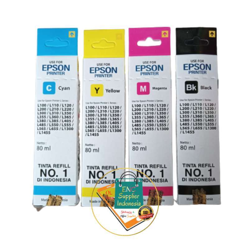 Jual Dataprint 1 Buah Tinta Refill Epson 664 Dataprint 80ml Per Pcs Di ...