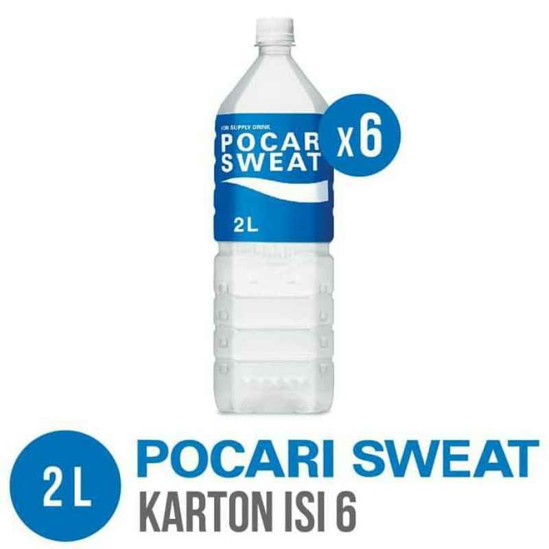 Promo Pocari Sweat Original Botol Plastik Pet - 2000 Ml | 2 Liter ...