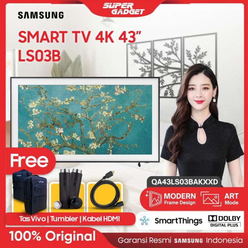 Jual Samsung The Frame Smart Tv 43 Inch Original, Murah & Diskon April ...