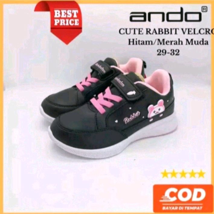 Jual Sepatu Ando Minicorn/sepatu Ando Miaw/sepatu Ando Cute Rabbit ...