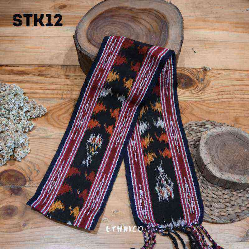 Jual Syal Tenun Kasar Selendang Motif Etnik - Stk12 Di Seller Ethni.co ...