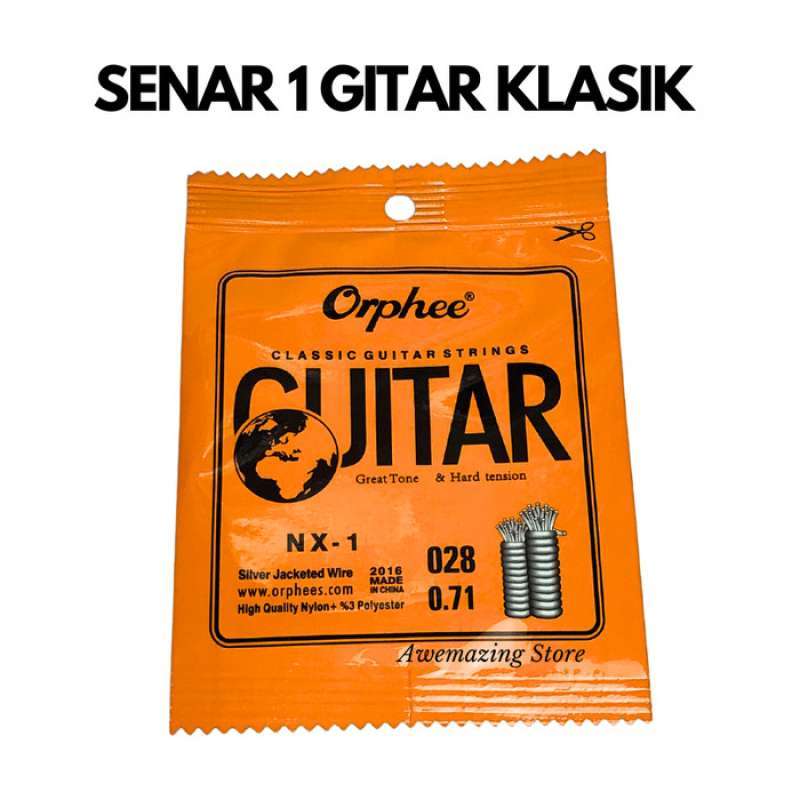 Jual Orphee Senar Gitar Klasik Satuan Nx Series Di Seller Awemazing ...