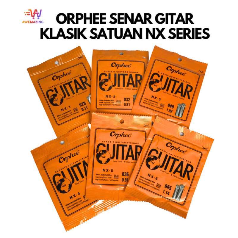 Jual Orphee Senar Gitar Klasik Satuan Nx Series Di Seller Awemazing ...