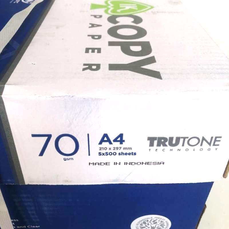 Promo IK Copy Paper Kertas HVS A4 70 gsm (5 Rim/ 1 Dus) Diskon 2% di ...