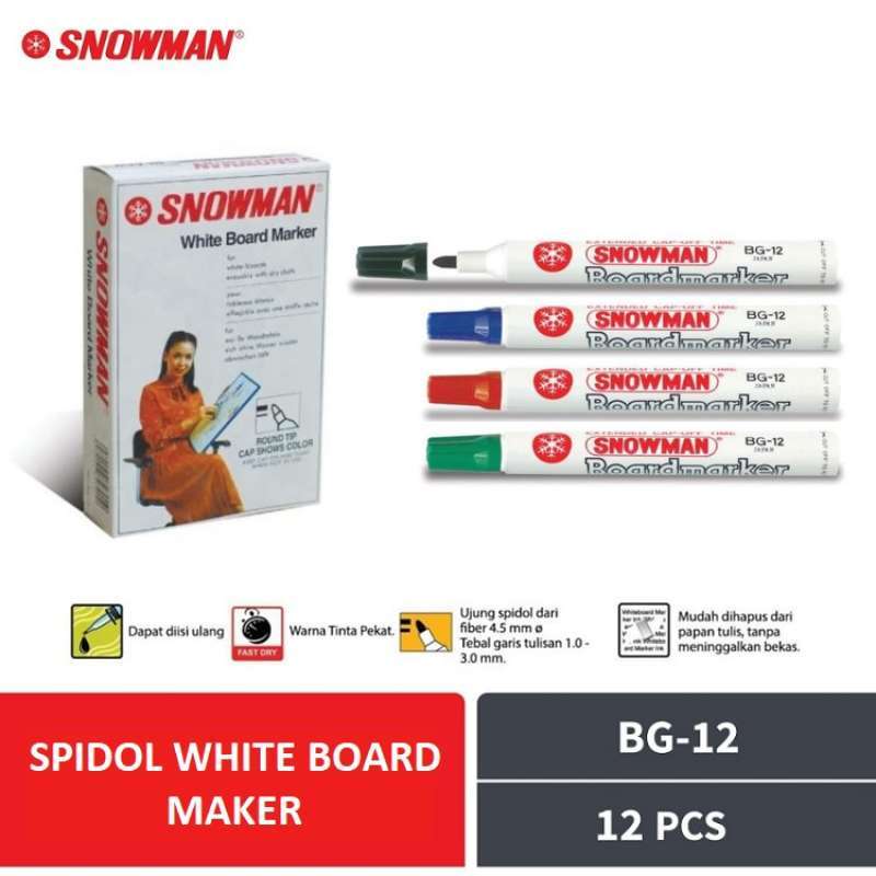 Jual Spidol Board Marker 1 Box Original Harga Termurah Juni 2024 | Blibli