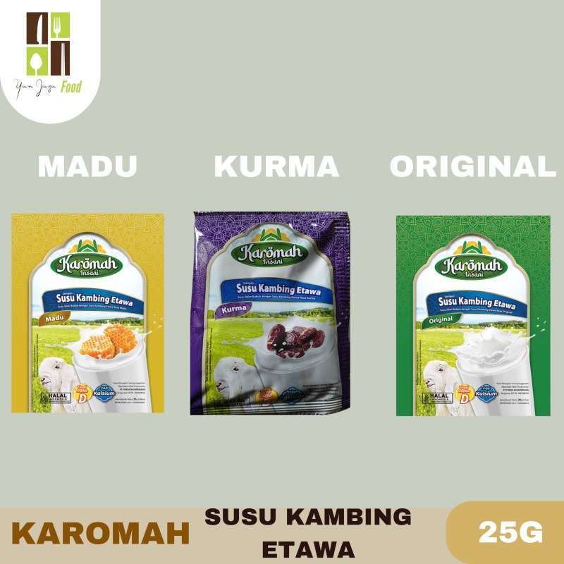 Jual Susu Kambing Etawa / Karomah Insani / Susu Instan / Madu / Original 20g / 1 Pcs Di Seller ...