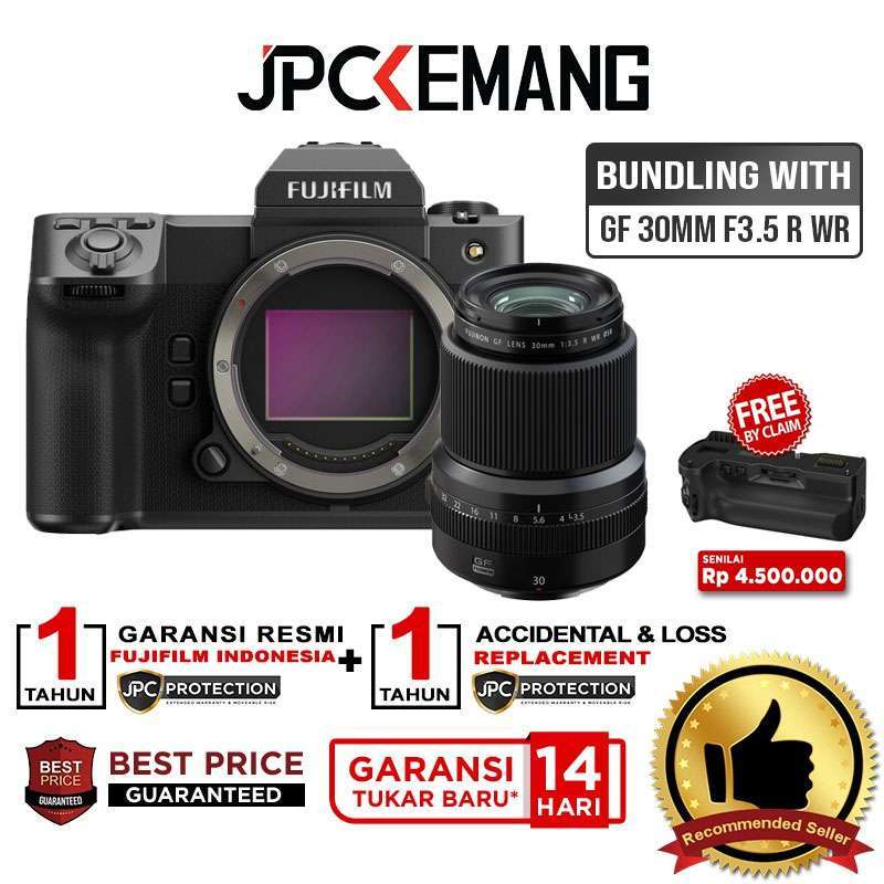 Promo Jpc Kemang Fujifilm Gfx100 Ii Body Only Medium Format Camera Fuji Gfx 100 Mark 2 Fujifilm ...