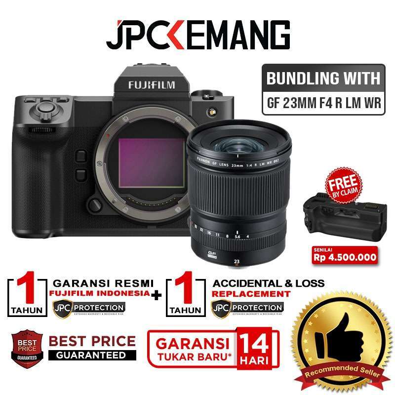 Promo Jpc Kemang Fujifilm Gfx100 Ii Body Only Medium Format Camera Fuji ...