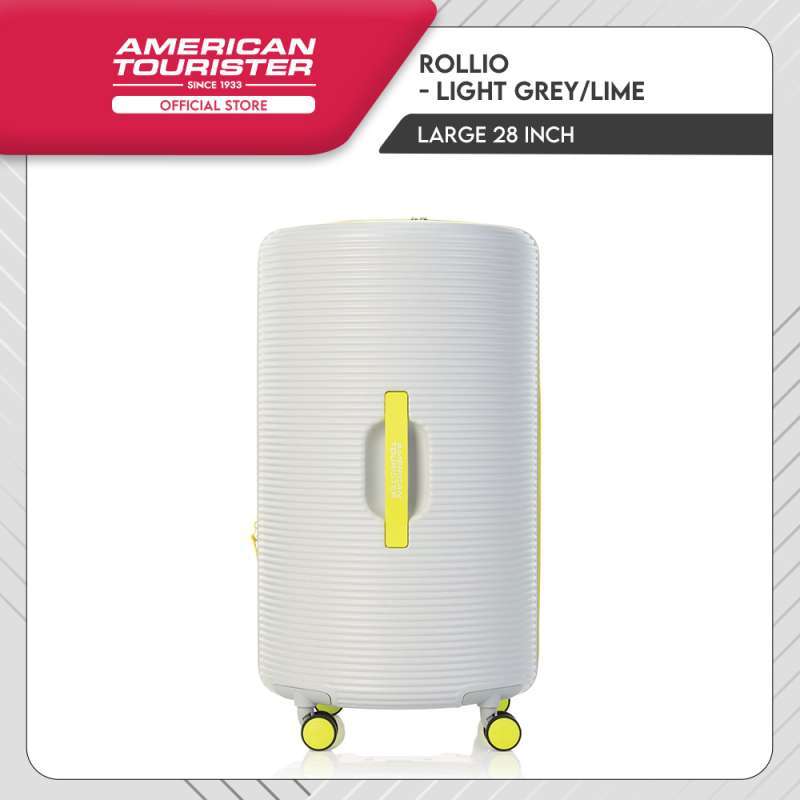 Jual American Tourister Koper Hardcase Rollio Spinner 28 - Light Grey ...
