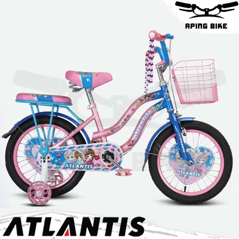 Jual Sepeda Atlantis Bell Plus 16 Inch Sepeda Mini Anak 16 (sudah ...