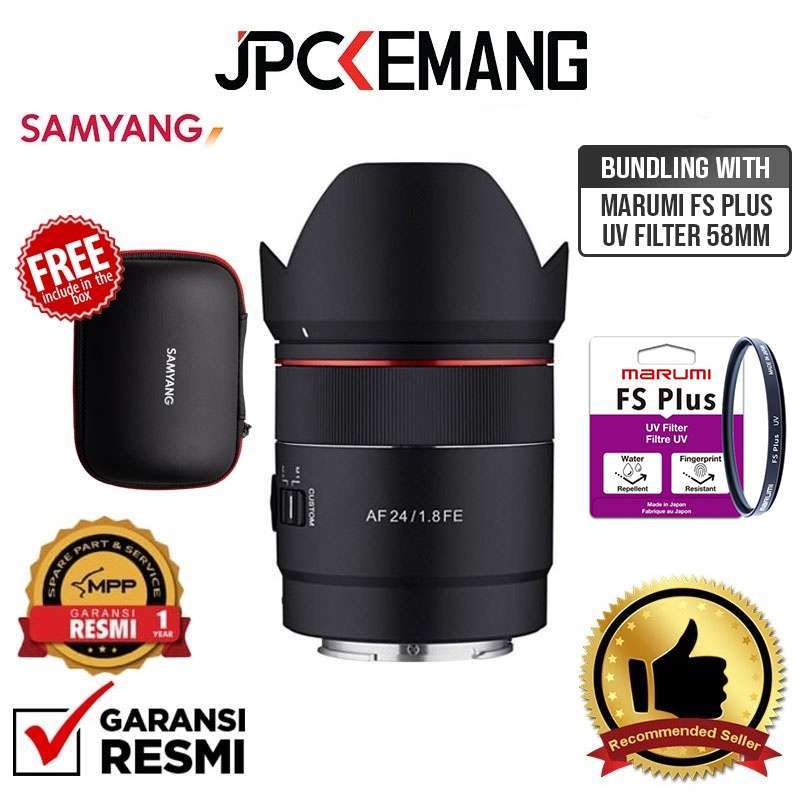 Promo Jpc Kemang Samyang Af 24mm F1.8 For Sony E Samyang 24mm F1/.8 ...