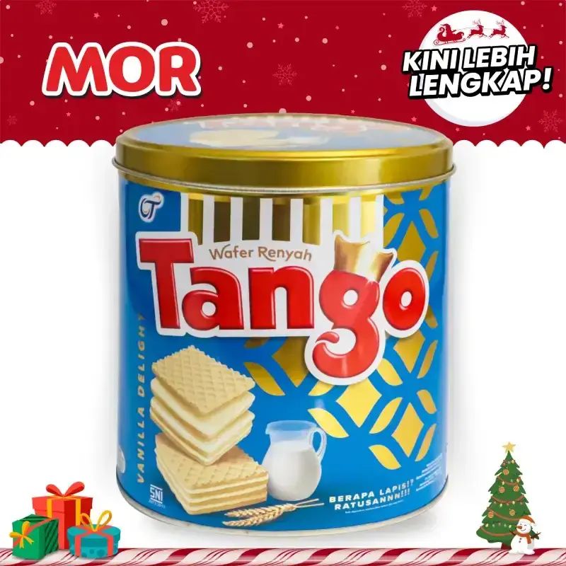 Tango Vanilla Kaleng 290 Gr Gratis Ongkir 🔥 Harga Murah April 2026