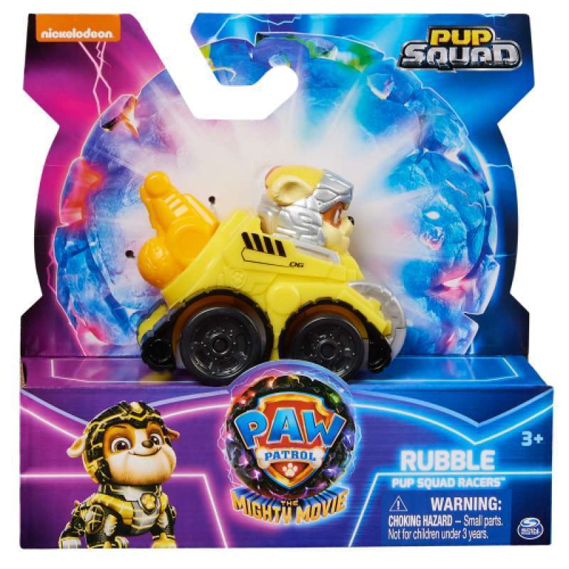 Jual Mainan Paw Patrol The Mighty Movie Squad Racers - Rubble Di Seller ...
